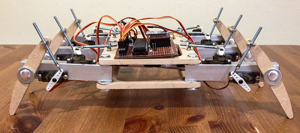 THP Semifinalist: Stubby, The Adorable Hexapod | Hackaday