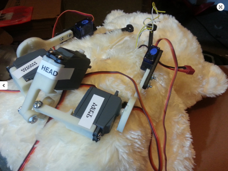 Robotic Terminator Teddy Will Protect You While You Sleep | Hackaday