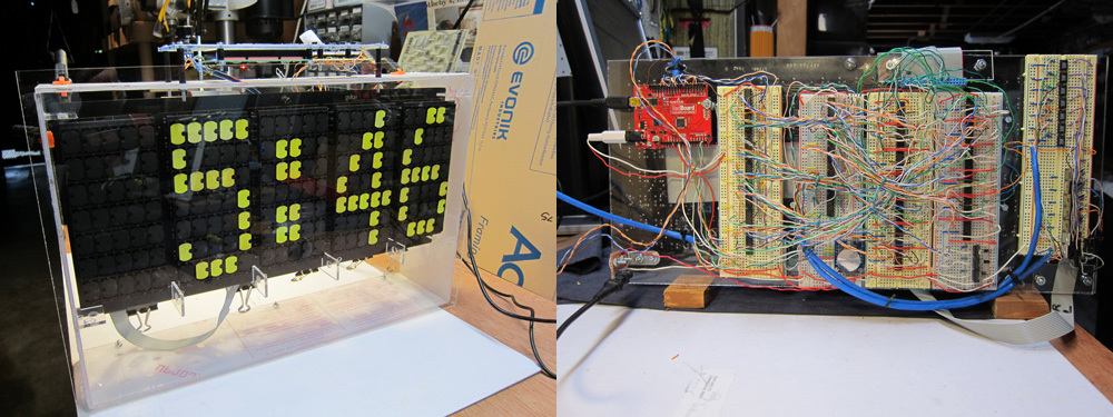 Dottie The Flip Dot Clock | Hackaday