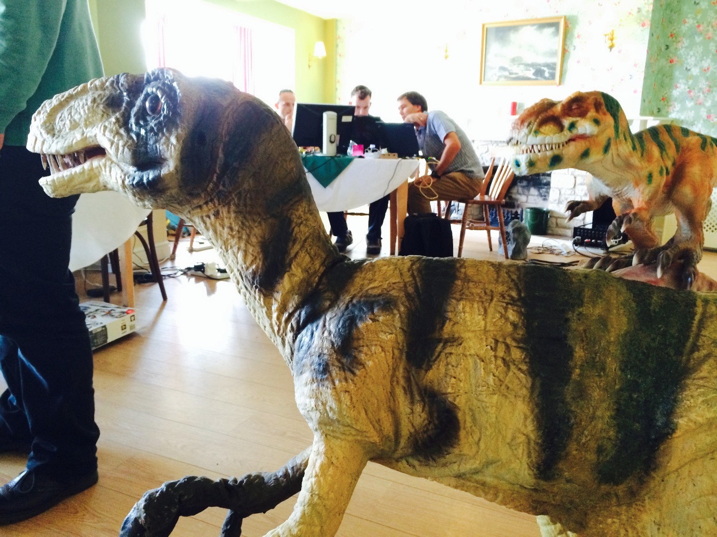 Raspberry Pi Brings New Life To Some Old Dinosaurs | Hackaday