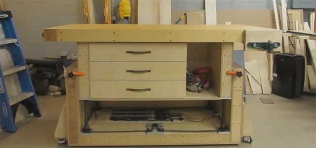 Modern Woodworking Workbench