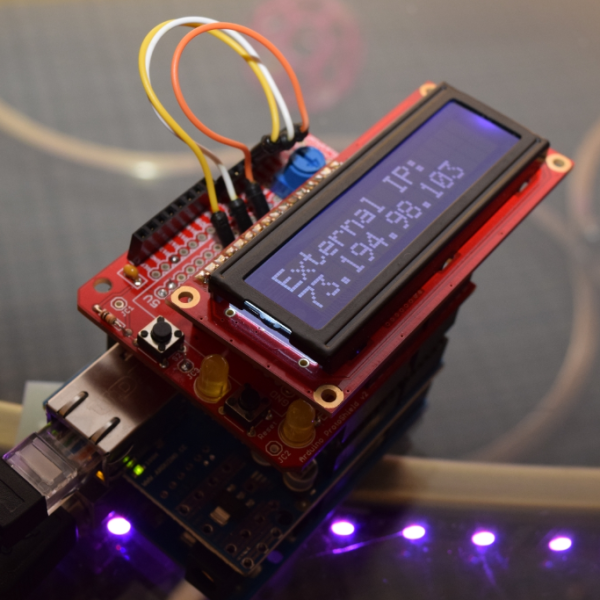An Arduino Device That Monitors Your External Ip Address Hackaday