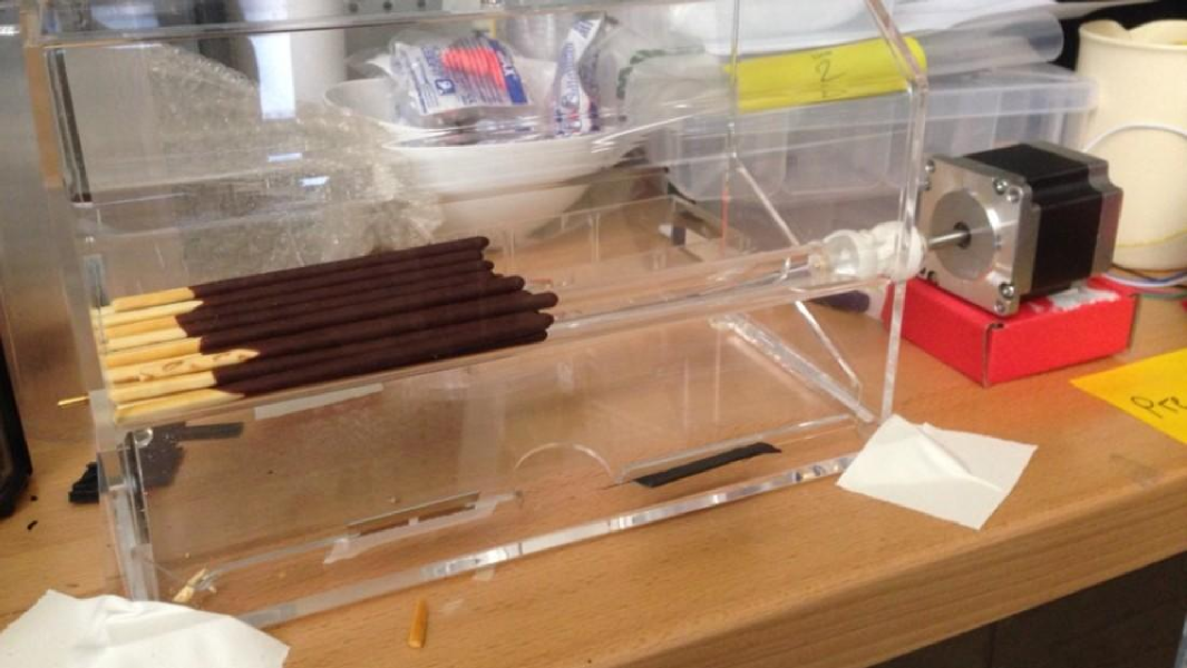 Automated Pocky Dispenser | Hackaday