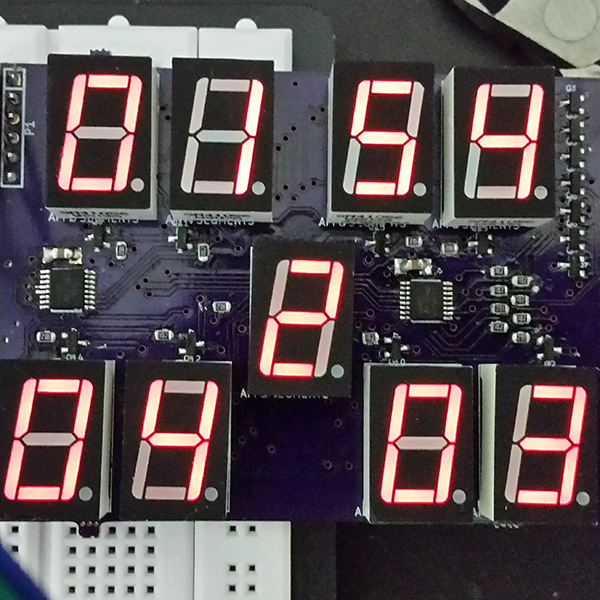 An Experiment In Shift Registers And Multiplexed Leds Hackaday 1766