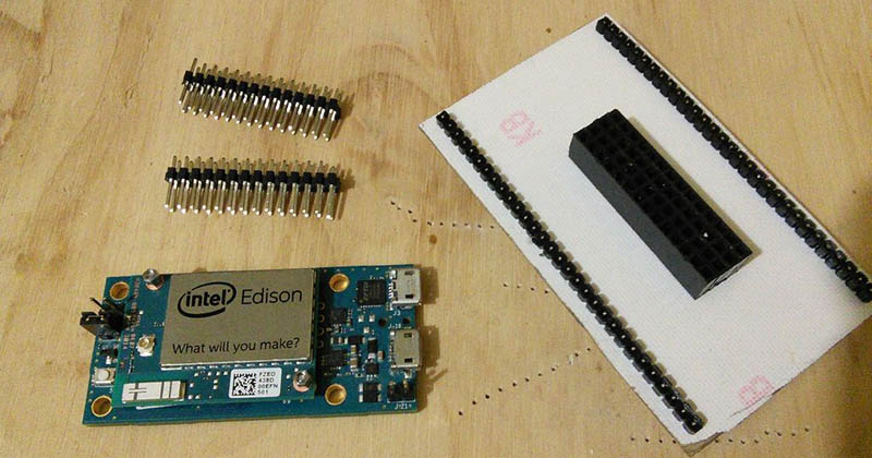 A Stack Of Boards For An Edison Breadboard Adapter | Hackaday