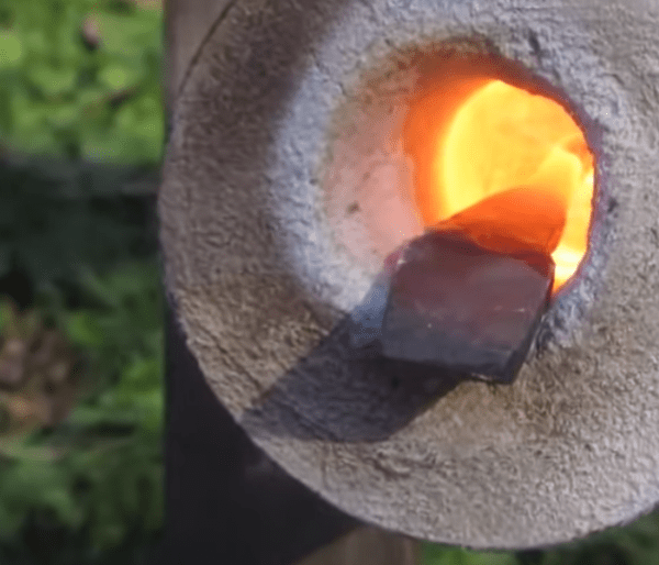 From Broken Drill Bit To Knife Backyard Forging Basics Hackaday