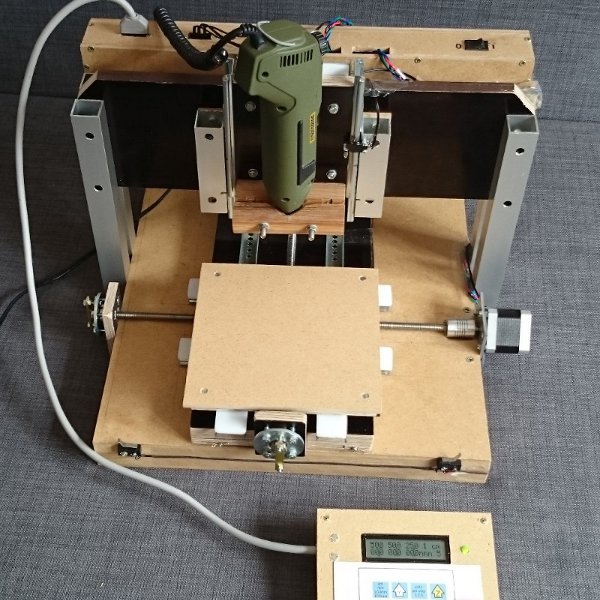 Desktop CNC From Hardware Parts Really Makes The Cut | Hackaday