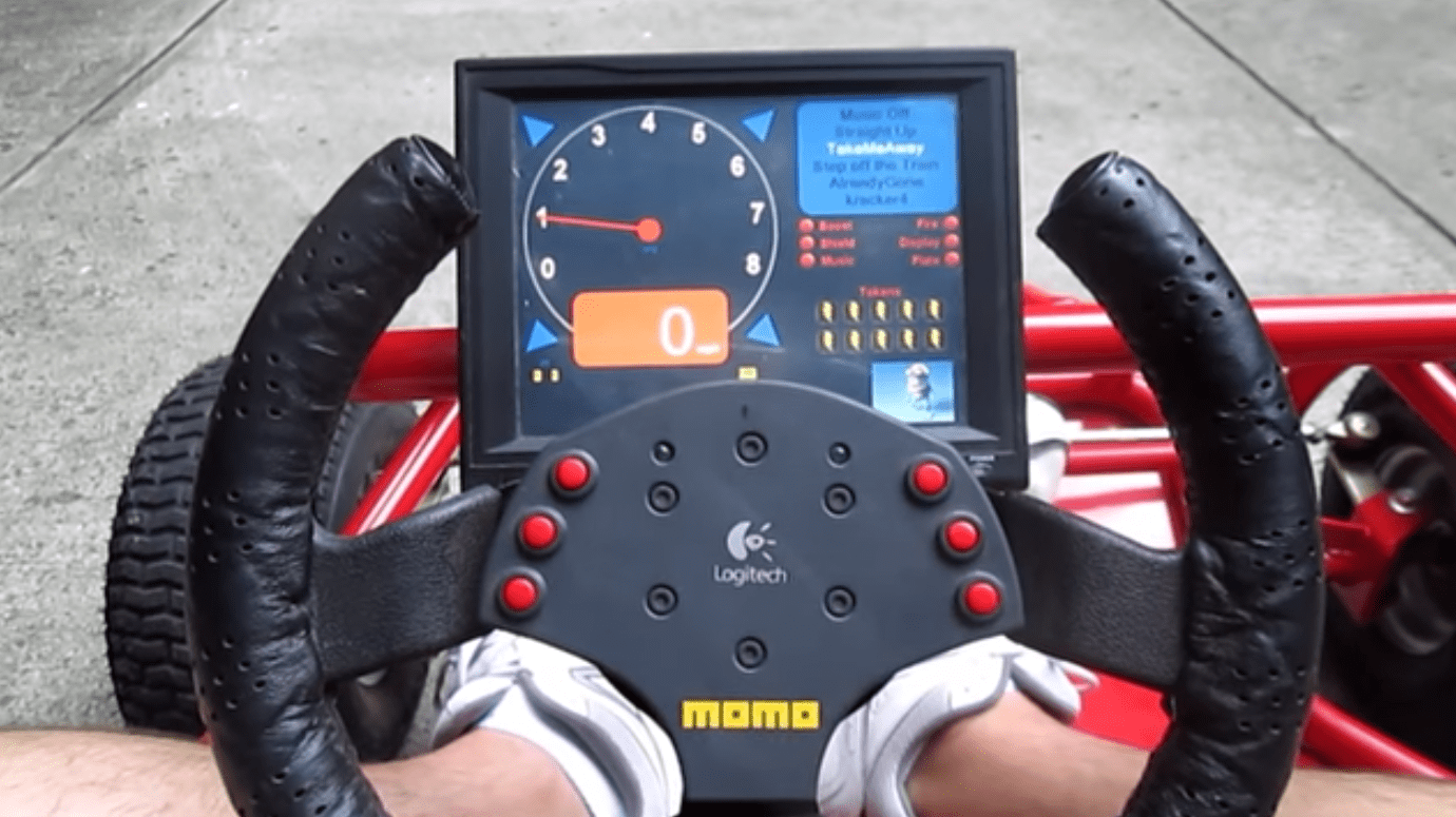 Electric Go Kart Has More Features Than A Tesla | Hackaday