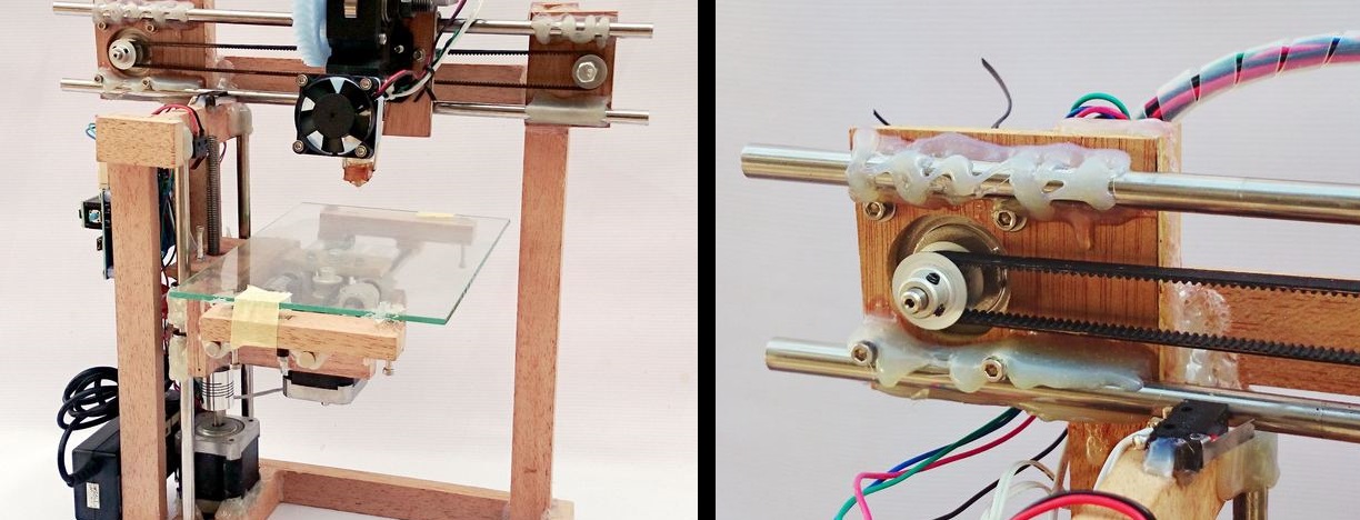 Wood & Glue RepStrap Works Surprisingly Well | Hackaday