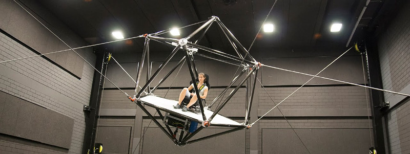 Cables And Winches Become An Awesome Simulator | Hackaday