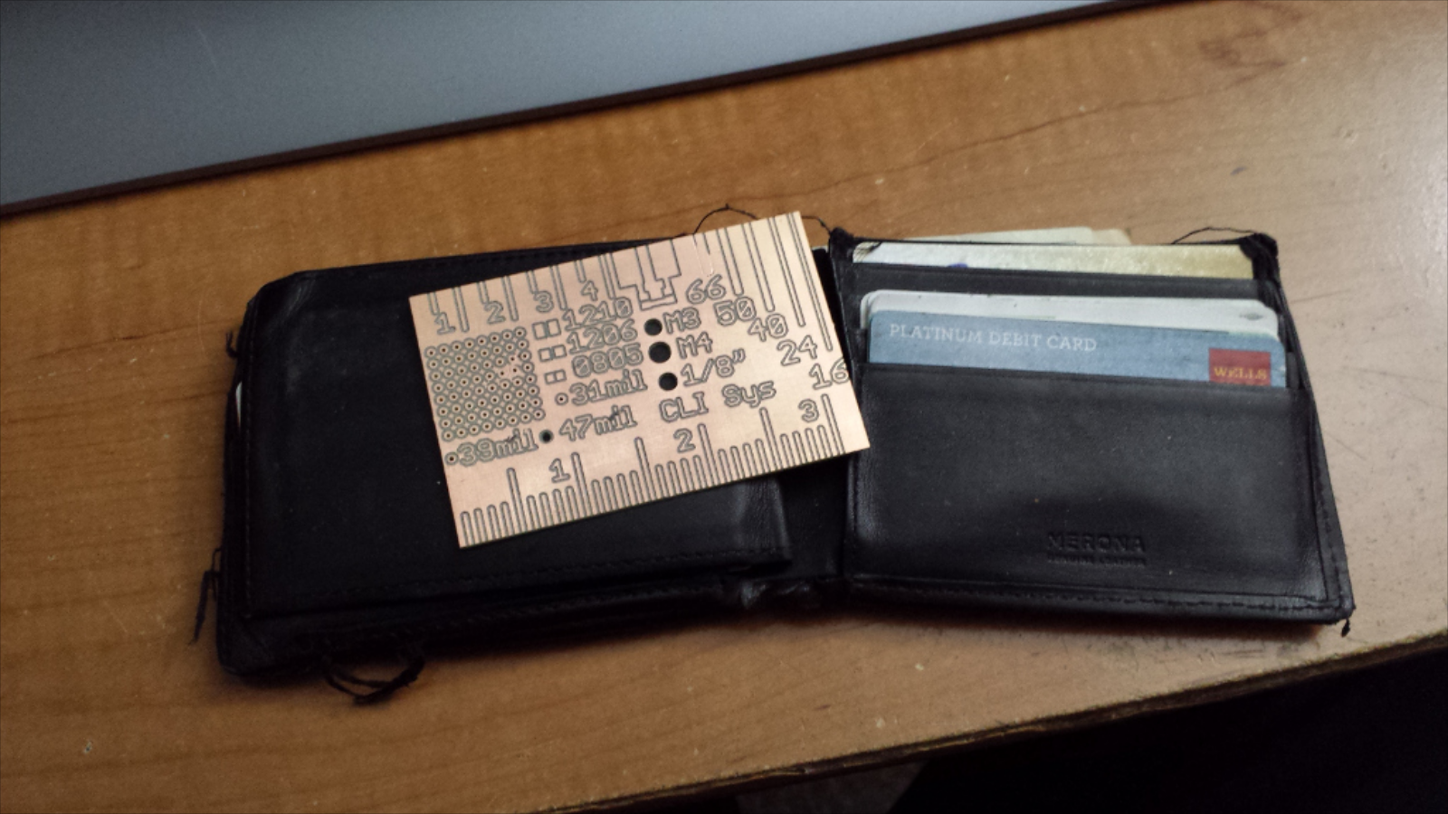 CNC’ed Business Card | Hackaday