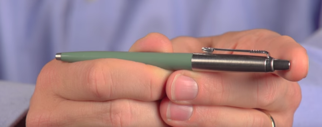 Parts Of A Retractable Ballpoint Pen