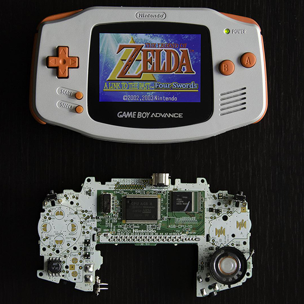 Mythical Game Boy Advance Colors Hacked Into Reality | Hackaday