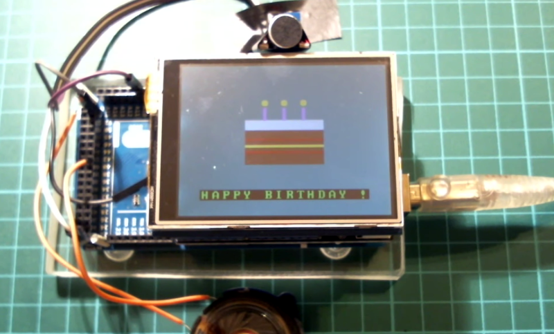 The Arduino Birthday Cake Is No Lie | Hackaday