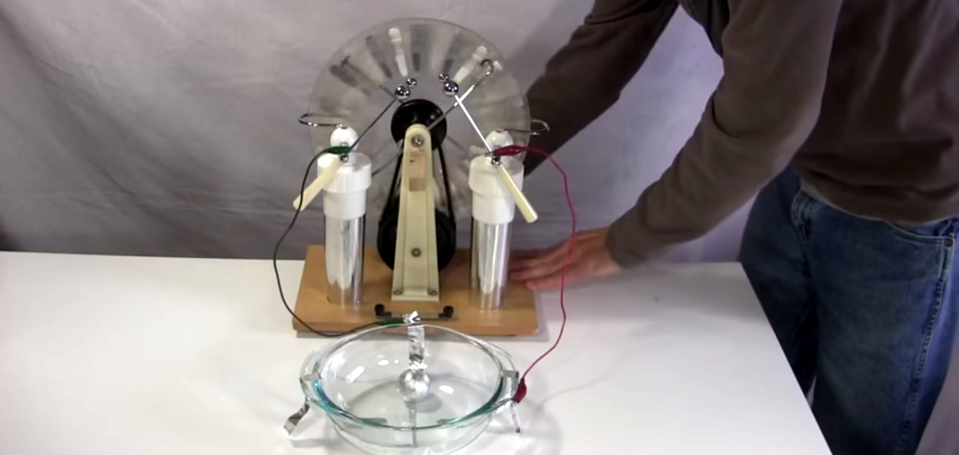 Hand-Cranked Cyclotron | Hackaday