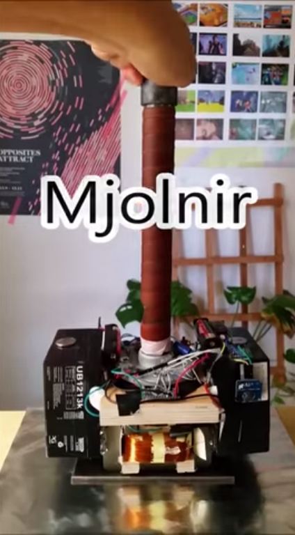 Thor’s Hammer Build Recognizes Its Master’s Hand | Hackaday