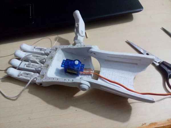 Leap Motion Wirelessly Controlling A Prosthetic Hand With An Arduino Hackaday 9414