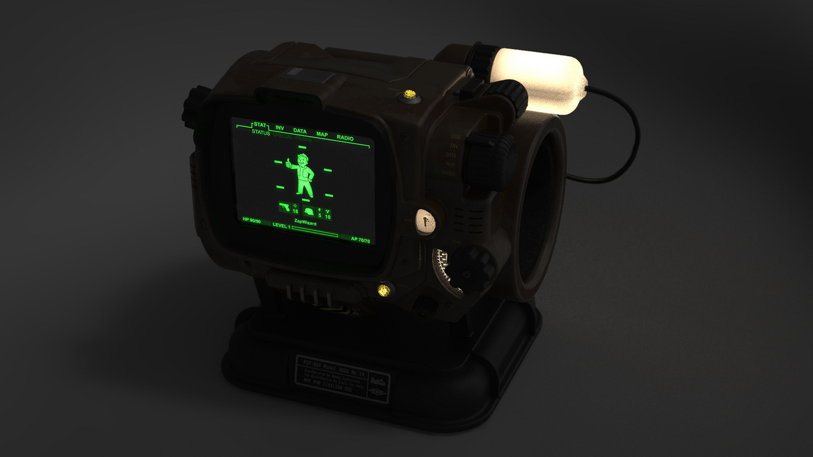 Pip-boy | Hackaday