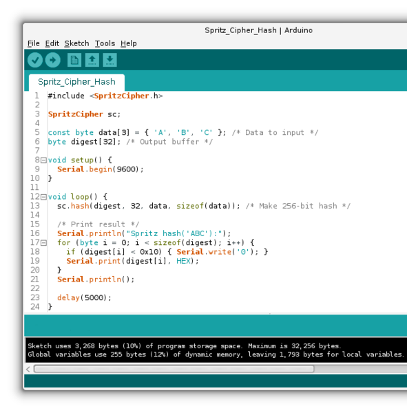Encryption For Arduino With Spritz Hackaday 3830