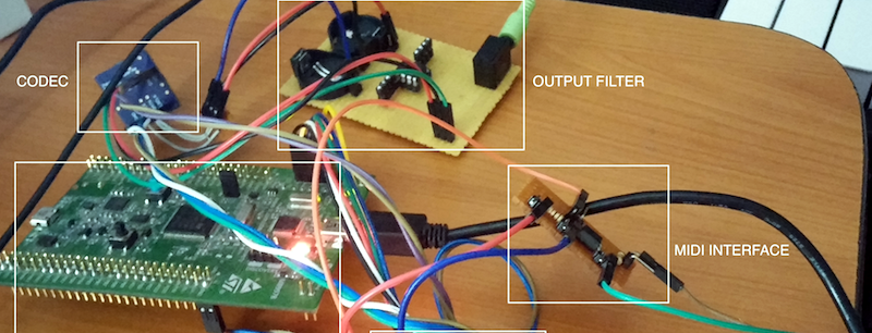 Polyphonic FM Synthesizer Uses ARM | Hackaday