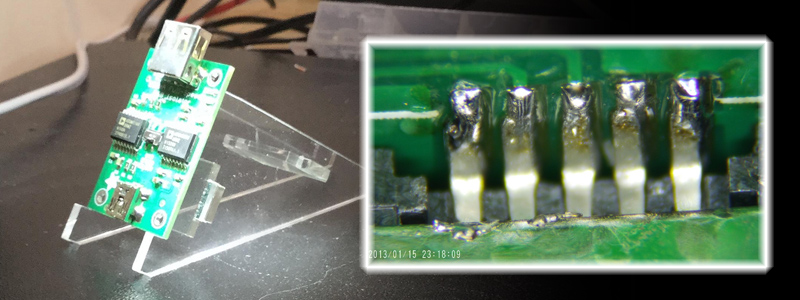 PCB Holder For Limited Depth-of-Field Microscopes | Hackaday