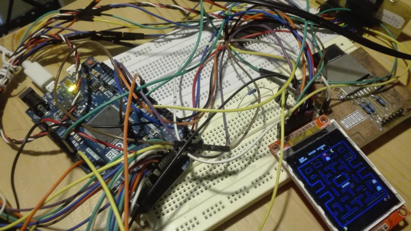 Pacman Proves Due Is More Than Uno | Hackaday