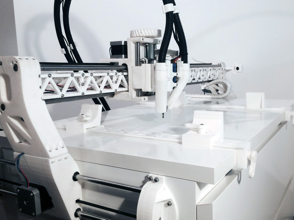 Fully Printed CNC On An IKEA Table | Hackaday