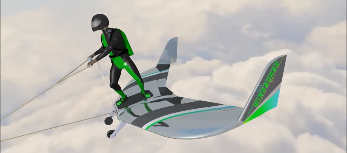 WingBoard: Wakeboarding Behind An Airplane | Hackaday