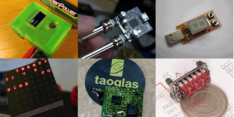 The Best Projects That Fit In A Square Inch | Hackaday