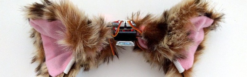 Mechatronic Cat Ears For The Rest Of Us | Hackaday