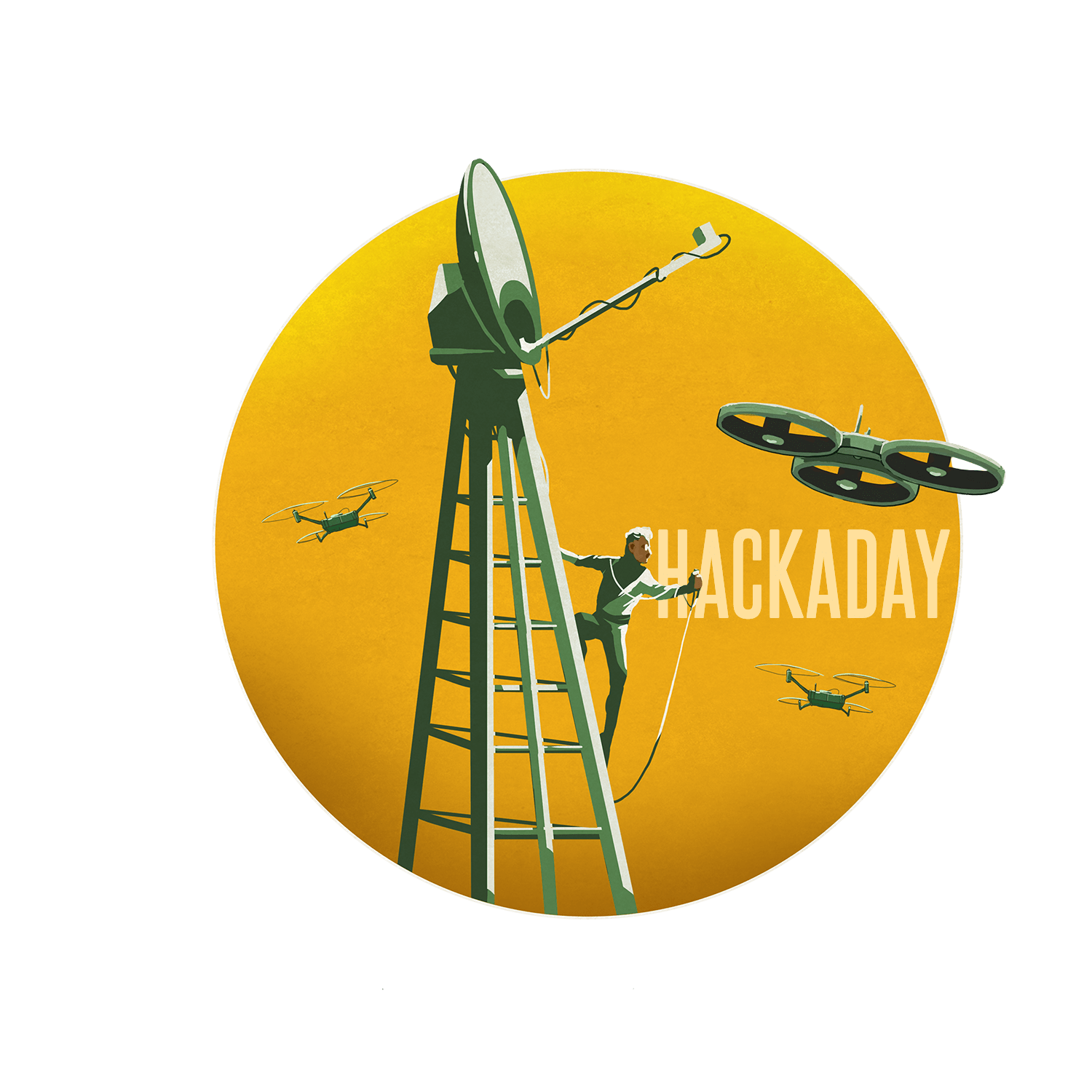 Sticker-round-World-Create-Day | Hackaday