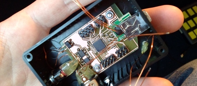 Touchpad Remote MIDI/Analog Controller Rocks | Hackaday