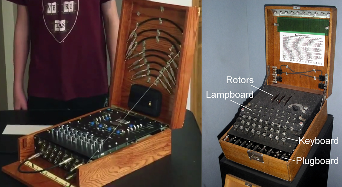 A Modern But Classic Enigma Machine | Hackaday