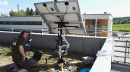 Dual Axis Solar Tracker With Online Energy Monitor Hackaday