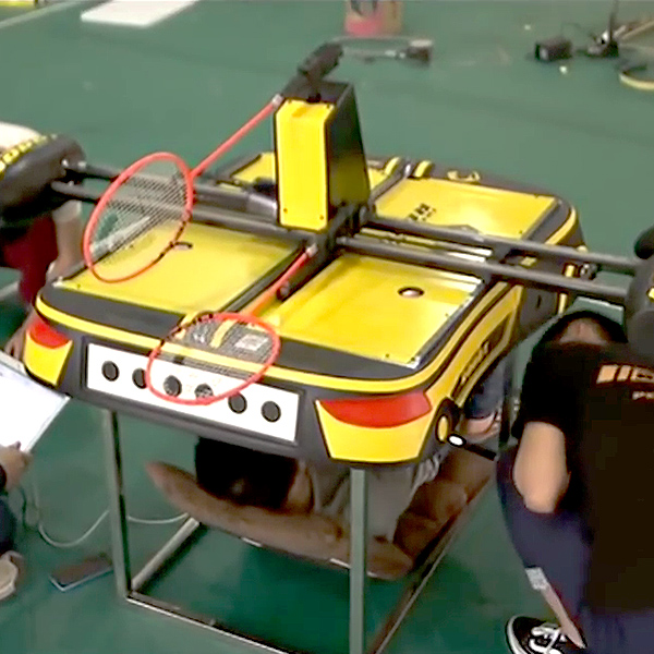 Robomintoner Badminton Bot To Defeat Amateur Humans | Hackaday