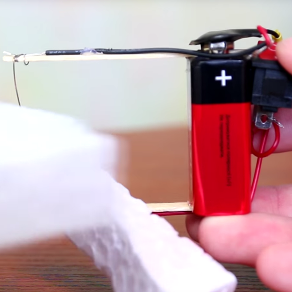Build A Foam Cutter Right Now Hackaday