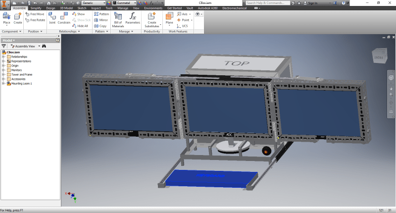 Design In Autodesk Inventor | Hackaday
