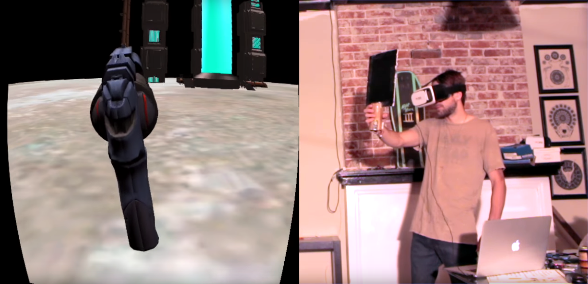 Dirt Cheap VR Gun With Tracking For $15 Of Added Hardware | Hackaday