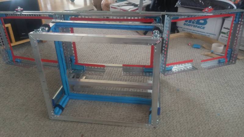 Triple Monitor Rig Empty Rear View | Hackaday