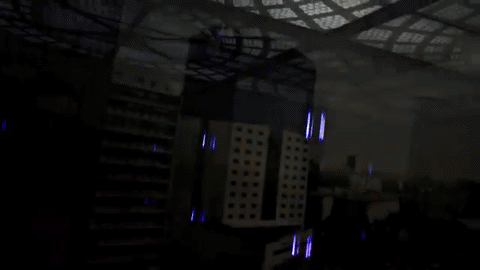 El Ascensor Resplandeciente Gif Animado