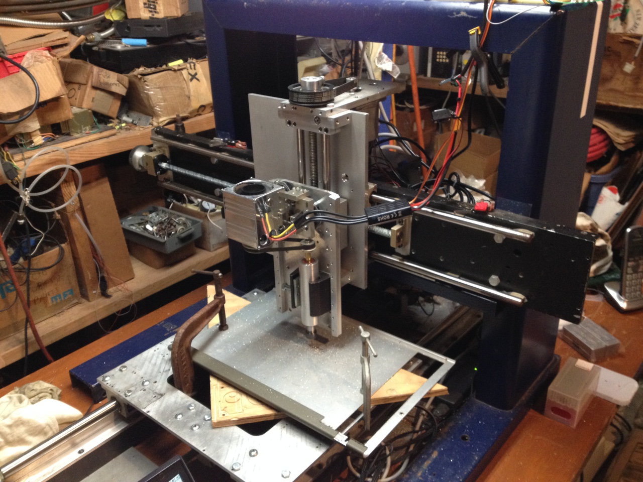 Impressive Junkyard CNC Made From Fancy Garbage | Hackaday
