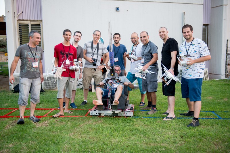 Real-Life Space Invaders With Drones And Lasers | Hackaday