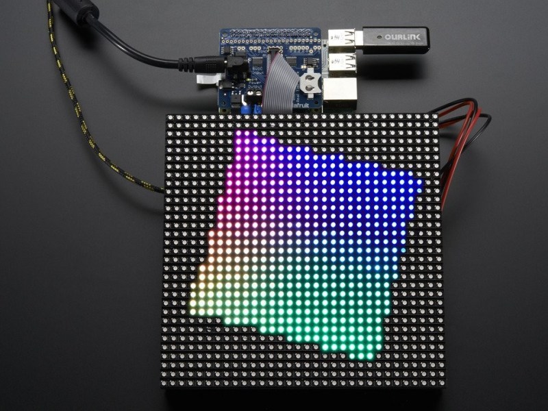 Rgb-led-matrix-kit | Hackaday