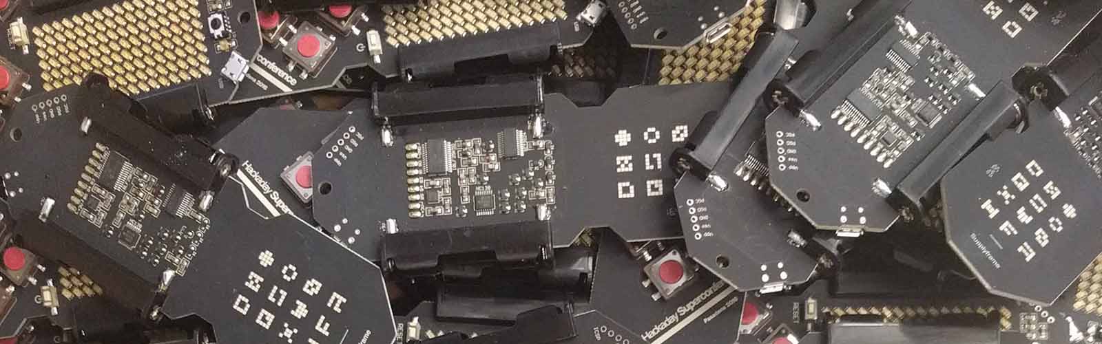 The Hacks And Puzzles Of The Hackaday SuperCon Badge | Hackaday