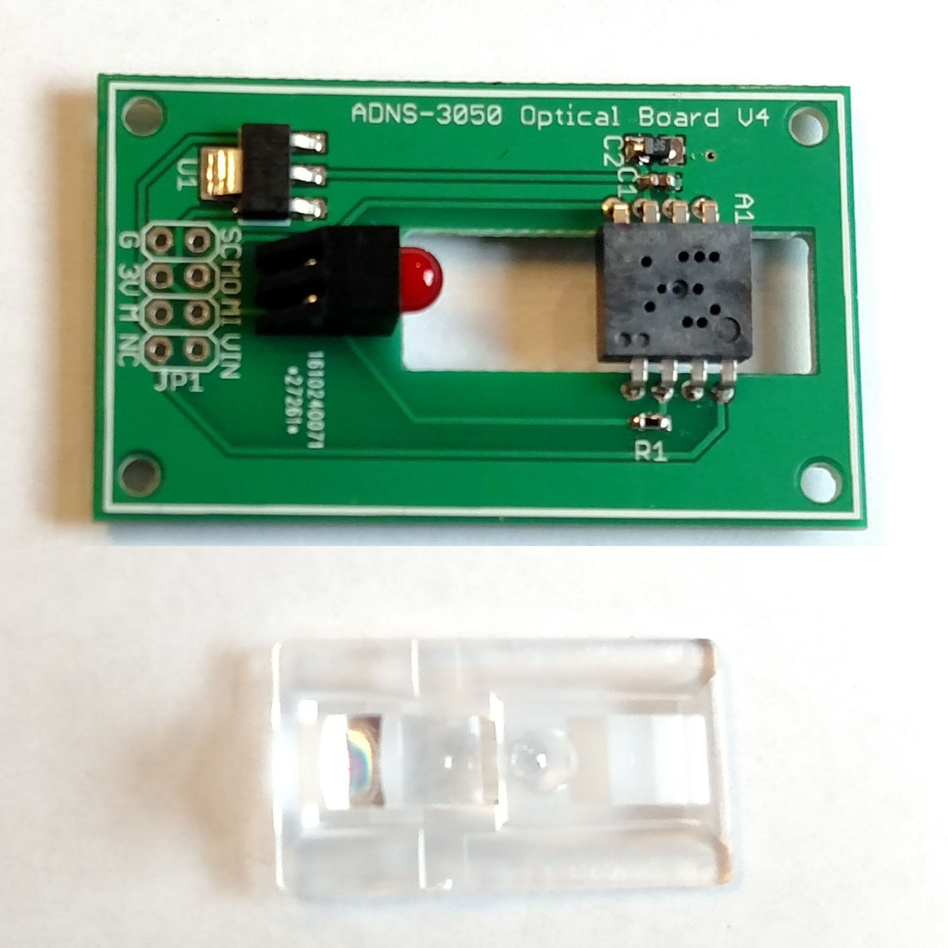 DIY Optical Sensor Breakout Board Makes DIY Optical Mouse | Hackaday