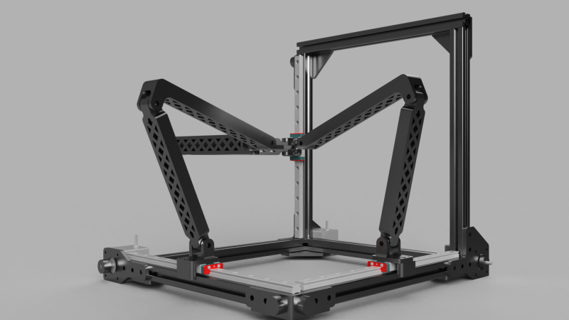 Dawn Of The Tripteron 3D Printer | Hackaday