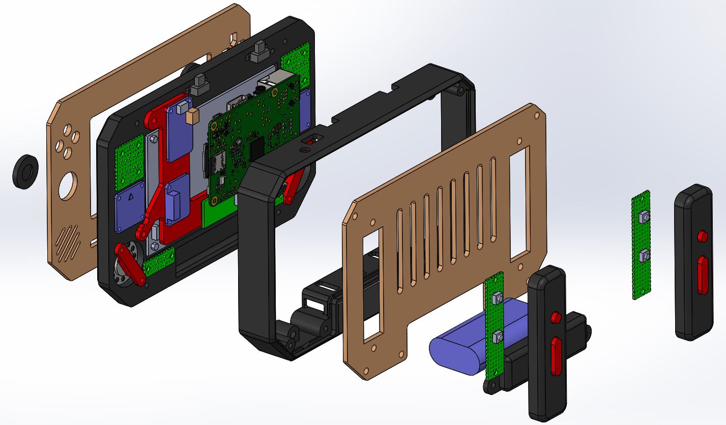 Portable RetroPie Builds On The Shoulders Of Giants | Hackaday