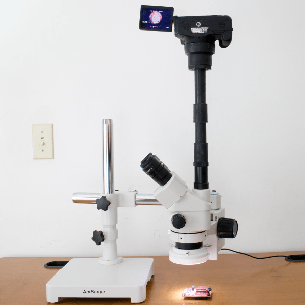 Microscope DSLR Mount Using PVC & Heat | Hackaday