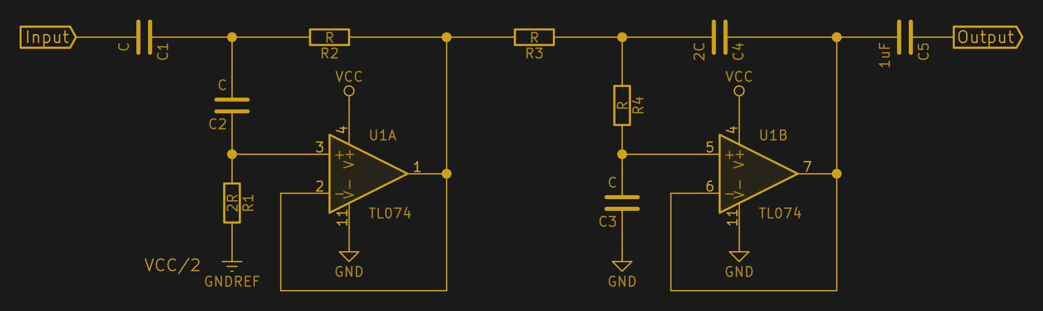 Don’t Fear The Filter: Cascading Sallen-Keys | Hackaday