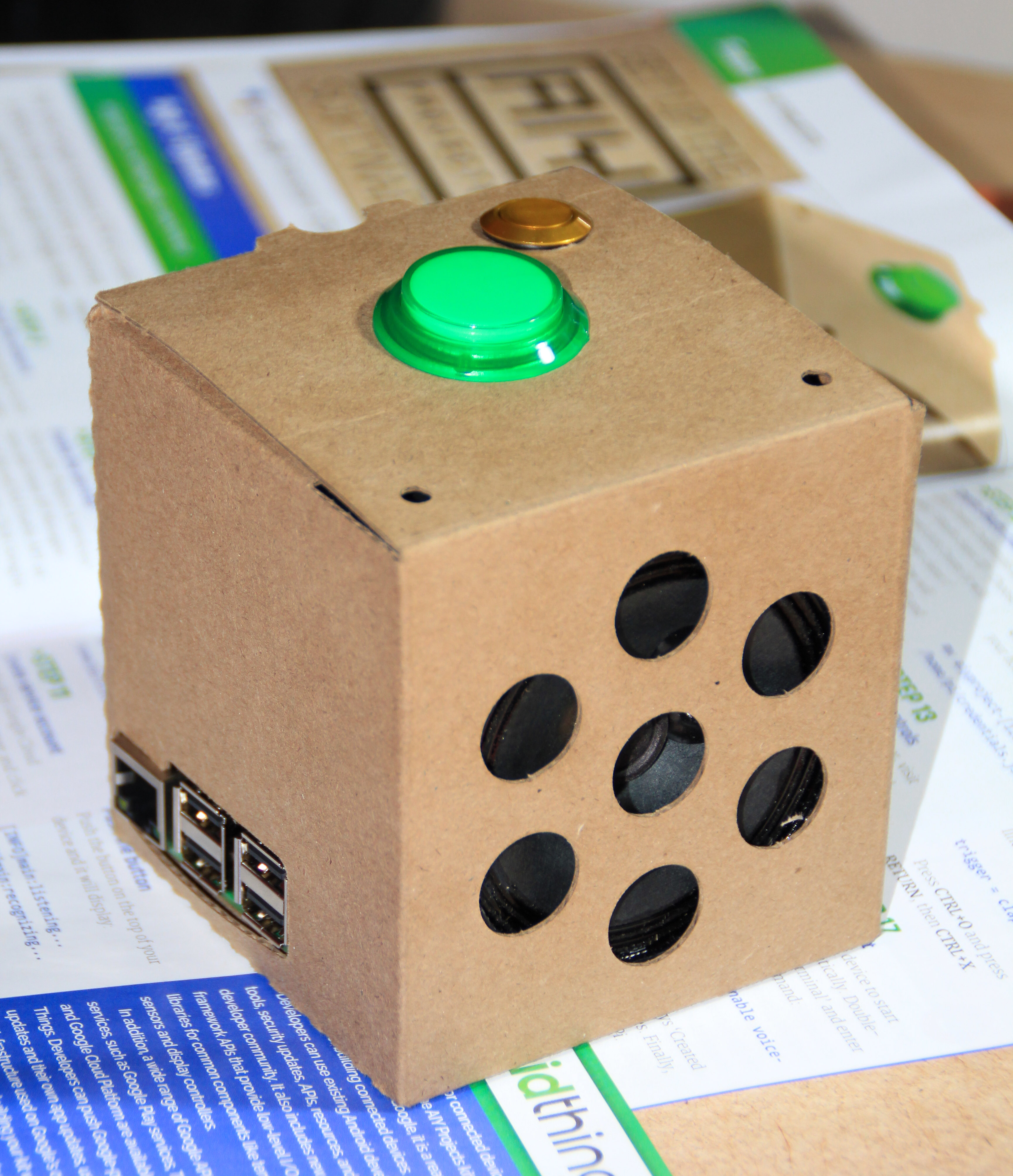 How To Build Your Own Google AIY Without The Kit | Hackaday
